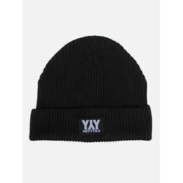 HEFTYKA Beanie male size 54/64 Black