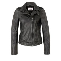 7eleven Lederjacke Damen Gr&ouml;&szlig;e XXXL anthrazit Sommerjacke
