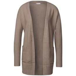 STREET ONE Knit Cardigan female size M Light brown