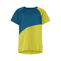 Vaude Performance Shirt 'MoabII' boy size 134 Limone / Petrol