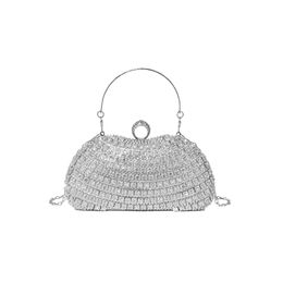 Tomshop24-7 Clutch 'Diamond' female size One size Silver