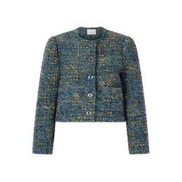 Rich & Royal Rich & Royal Blazer Damen Gr&ouml;&szlig;e 36 blau / tanne / hellorange