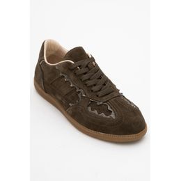 Shiva Suede Leather Turnschuhe Women