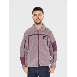HUF &Uuml;bergangsjacke 'Livingstone Sherpa Jacket Dust Purple' Herren Gr&ouml;&szlig;e L lila Sommerjacke