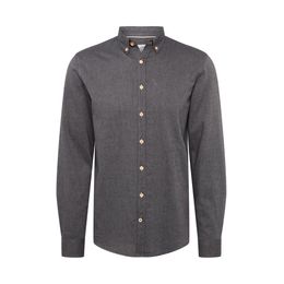 Kronstadt Button Up Shirt 'Johan Diego' male size S Dark grey