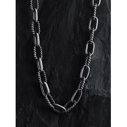 Reytel Kette 'ANKERWEBEN' Herren Gr&ouml;&szlig;e 65 cm silber