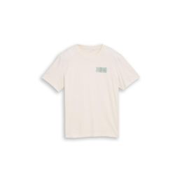 Tom Tailor T-Shirt Herren Gr&ouml;&szlig;e M dunkelgr&uuml;n / dunkelorange / schwarz / wei&szlig;