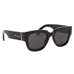 Palm Angels - "Monterey" Rechteck-Sonnenbrille f&uuml;r Herren (Schwarz)