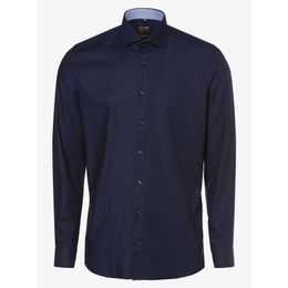 OLYMP Business Shirt male size 44 Night blue