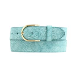 BELTINGER G&uuml;rtel 'Firenzei' Damen Gr&ouml;&szlig;e 110 t&uuml;rkis