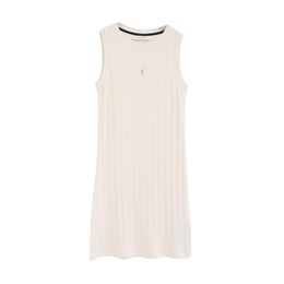 Polo Club Kleid Damen Gr&ouml;&szlig;e 44 braun / wei&szlig; Sommerkleid