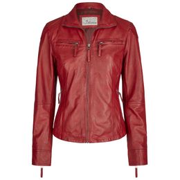 7eleven Lederjacke 'SEAna' Damen Gr&ouml;&szlig;e XL rot Sommerjacke