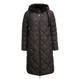FUNK since 1776 Wintermantel 'Steppmantel mit Kapuze' Damen Gr&ouml;&szlig;e S schwarz