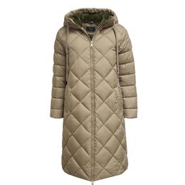 FUNK since 1776 Wintermantel 'Steppmantel mit Kapuze' Damen Gr&ouml;&szlig;e S khaki