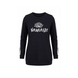 Angel of Style Sweatshirt Damen Gr&ouml;&szlig;e XXXL schwarz / wei&szlig;