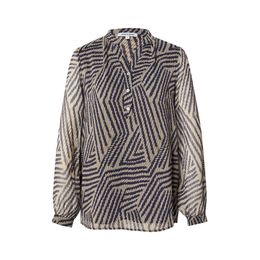 More & More More & More Bluse Damen Gr&ouml;&szlig;e XXL beige / marine / wei&szlig;