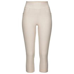 H.I.S Leggings female size XS Ecru