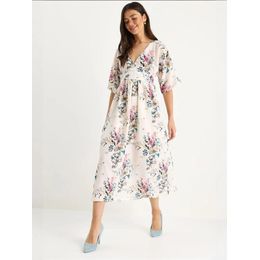 Bianco Lucci Kleid Damen Gr&ouml;&szlig;e 38 blau / gr&uuml;n / pink / wei&szlig; Sommerkleid