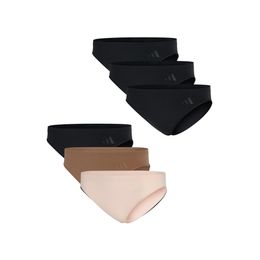 adidas Sportswear Slip ' Sport Active Seamless ' Damen Gr&ouml;&szlig;e XS braun / rosa / schwarz