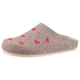 Bio Life Slippers female size 42 Beige / Red