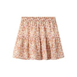 name it Rock M&auml;dchen Gr&ouml;&szlig;e 158 beige / gr&uuml;n / rosa