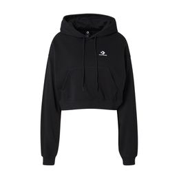 CONVERSE Sweatshirt 'Star Chevron' female size M Black / White