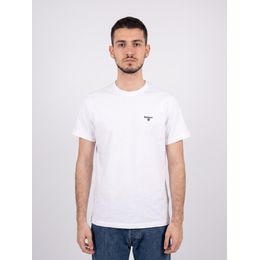 Barbour Shirt 'ESSENTIAL SPORTS TEE' Herren Gr&ouml;&szlig;e S wei&szlig;