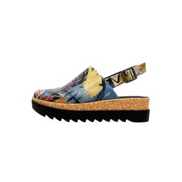 DOGO Clogs 'DOGO Akita - Live and Save' Damen Gr&ouml;&szlig;e 41 blau