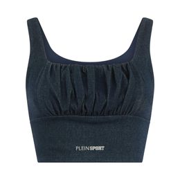 Plein Sport Top Damen Gr&ouml;&szlig;e XS dunkelblau