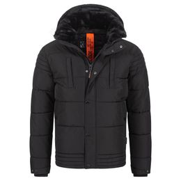 INDICODE Jeans Winterjacke 'Blaise' Herren Gr&ouml;&szlig;e M schwarz