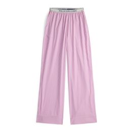 Polo Ralph Lauren Pyjamahose ' Shirting Stripes ' Damen Gr&ouml;&szlig;e M pink / wei&szlig; Sommerkleid