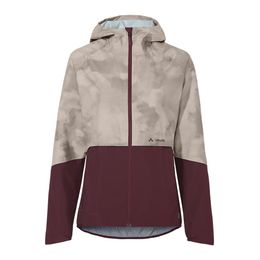 Vaude Outdoorjacke 'Loamer' Damen Gr&ouml;&szlig;e XS hellgrau / burgunder