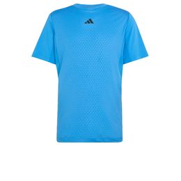 ADIDAS PERFORMANCE Performance Shirt 'D4T Power' male size XXL Blue / Black