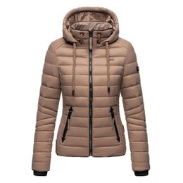 Navahoo Damen Steppjacke Lulana &ndash; Leicht, Stylisch & Abnehmbare Kapuze