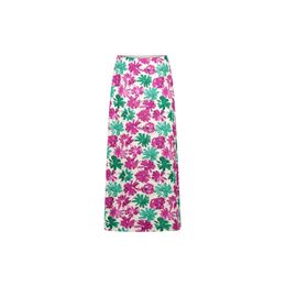 Fabienne Chapot Rock Damen Gr&ouml;&szlig;e 40 ecru / gr&uuml;n / pink / schwarz
