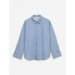 VERO MODA Blouse 'VMPaula' female size L Blue denim