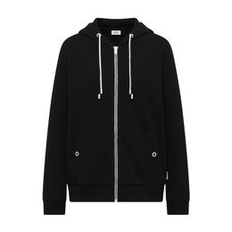 Cecil Langarm Jacke mit Kapuze und Struktur Damen Gr&ouml;&szlig;e L schwarz
