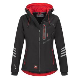 Arctic Seven Outdoor Jacket female size L/XL Silver grey / Red / Black