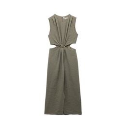 KOTON Kleid Damen Gr&ouml;&szlig;e 40 oliv Sommerkleid