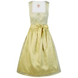 Spieth & Wensky Spieth & Wensky Dirndl 'Hendrika', in Midil&auml;nge, mit Rei&szlig;verschluss vorne Damen Gr&ouml;&szlig;e 32 hellgr&uuml;n