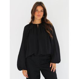 Honn&ecirc;te Atelier Bluse 'Edith' Damen Gr&ouml;&szlig;e M dunkelblau