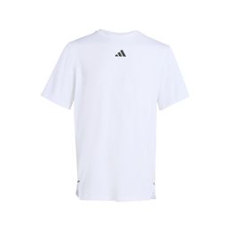 ADIDAS PERFORMANCE Performance Shirt 'D4T POWER' male size S Black / White