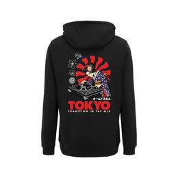 Oldskull Sweater 'Asian Neon Djane Logo Graphic' female size S Red / Black / White