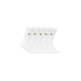 Lyle & Scott Lyle & Scott Socken 'CAMDYN' Herren Gr&ouml;&szlig;e 42/43.5 wei&szlig;