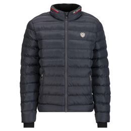 19V69 Italia Jacke 'Jason' Herren Gr&ouml;&szlig;e M graphit / gr&uuml;n / rot Sommerjacke