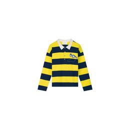 Fabienne Chapot Poloshirt Damen Gr&ouml;&szlig;e XS nachtblau / azur / gelb / wei&szlig;