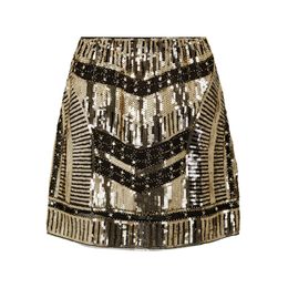Apricot Skirt female size 40 Gold / Black