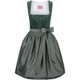 Stockerpoint Dirndl 'Mila' Damen Gr&ouml;&szlig;e 32 gr&uuml;n / dunkelgr&uuml;n