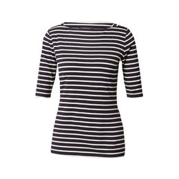 comma, COMMA Shirt female size L Navy / White
