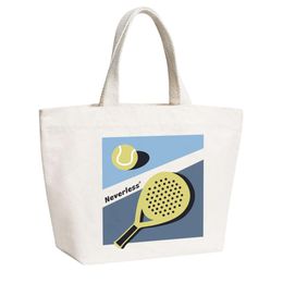 Neverless Strandtasche 'Padel Club' Damen Gr&ouml;&szlig;e One Size beige